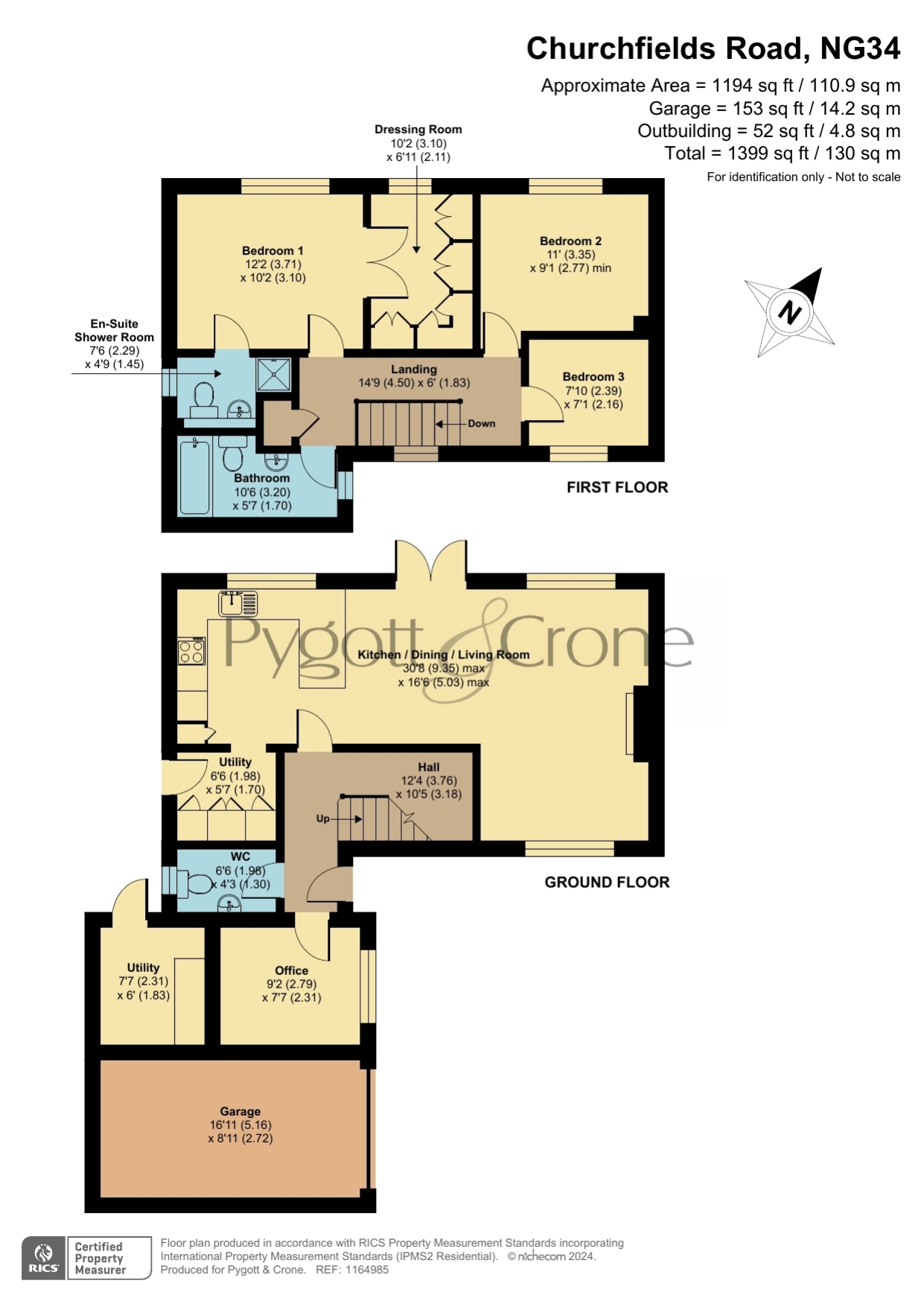 Churchfields Road, Folkingham, Sleaford, Lincolnshire NG34, 4 bedroom ...